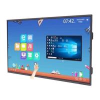 China 65 Inch Interactive Whiteboard with 20 Points Touch and Android 13.0 for Smart Classrooms for sale
