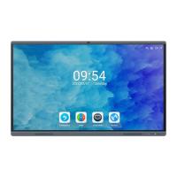China 86 Inch Interactive Touch Screen Whiteboard with 350cd/m2 Brightness and 3840x2160 4K Resolution Smart Display Panel for sale