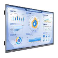 China 98 Inches Interactive Whiteboard with 20 Points Touch and 4K Screen Panels for Smart Education for sale