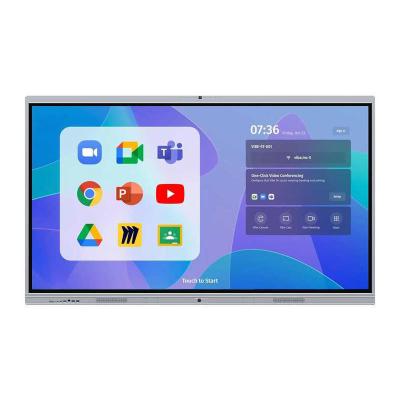 China 86 Inch 4K Resolution Interactive Touchscreen Whiteboard with Infrared Touch Technology for Smart Education for sale