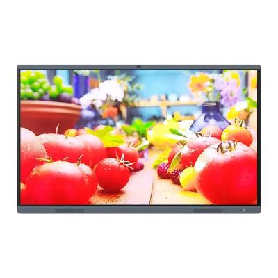 China 86 Inch Interactive Touch Screen Whiteboard with Infrared Touch and Dual System for Business Meetings for sale