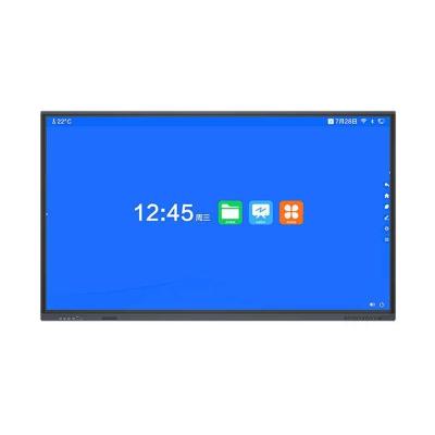 China 86 Inch 4K Resolution Smart Interactive Touch Screen Whiteboard with Android 11.0 OS for sale