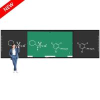 China 86 Inch Smart Digital Blackboard with Multi Points Capacitive Touch and 4K UHD Anti-Glare Screen for Interactive Teaching for sale