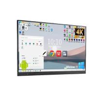 China Android 14.0 Interactive Whiteboard with 20-Point Multi-Touch and 4K LCD Screen for Classroom Learning for sale
