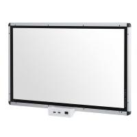 China Interactive Touch Screen Whiteboard with Dual System Android Windows and Horizontal Orientation Optional Ops Computer for sale