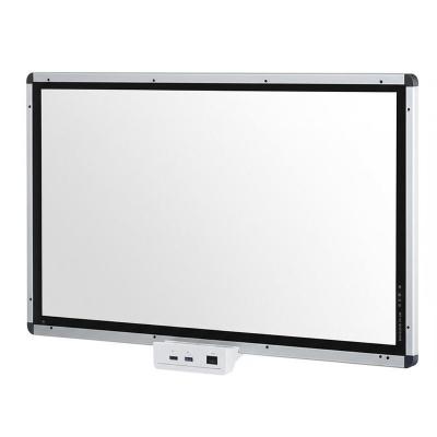 China Interactive Touch Screen Whiteboard with Dual System Android Windows and Horizontal Orientation Optional Ops Computer for sale