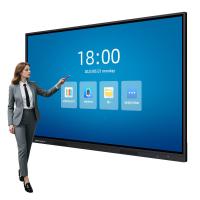 China 86 Inch Android 8G+128G Infrared Touch Interactive Flat Panel for Meeting Rooms for sale