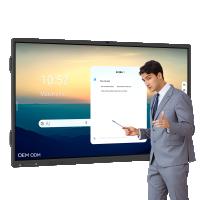 China Customizable Multi-Touch Screen 4K UHD Smart Board Interactive Whiteboard for sale