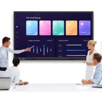 China Customizable Multi-Touch Screen 4K UHD Smart Board Interactive Whiteboard for sale