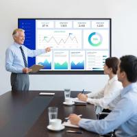 China 4K UHD Multi-Touch Screen Customizable Interactive Whiteboard Smart Board for Business and Education for sale