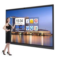 China 4K UHD Multi-Touch Screen Customizable Interactive Whiteboard Smart Board for Business and Education for sale