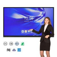 China 4K UHD Multi-Touch Screen Customizable Interactive Whiteboard Smart Board for Business and Education for sale