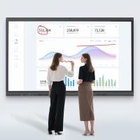 China 4K Screen Android Windows Smart Board Interactive Whiteboard with Smart Touch Display for sale