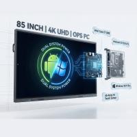 China RK3588 Octa-Core Interactive Touch Screen Whiteboard with 40-Point Multi-Touch and 4K UHD Rendering for sale