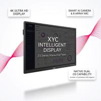 China 4K 75-inch Interactive Whiteboard with 20-Point Touch, Dual OS Support and 3840×2160 Resolution for Education for sale