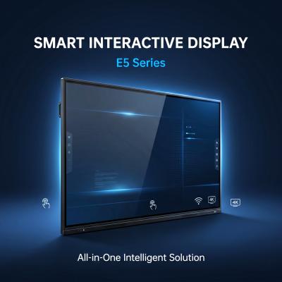 China Super Slim 12.4mm Interactive Touch Screen Whiteboard with 1.07 Billion Colors Display and 6x USB 3.0 Ports for sale