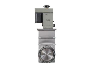 China Ultra High Vacuum Vat Gate Valve Manual Electric Drive 10E5-10E-7 Pa Application Range for sale