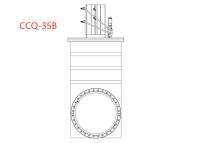 China Good Tightness Vacuum Gate Valve Easy  Installation 1E+5 To 1E-7 Pa Application for sale