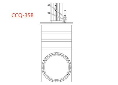 China Good Tightness Vacuum Gate Valve Easy  Installation 1E+5 To 1E-7 Pa Application for sale