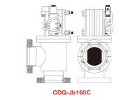 China High Vacuum Angle Valve Flange Long Service Life For  Cut-In Or Cut Off Gas Flow for sale