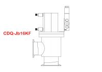 China Reliable Seal Vacuum Angle Valve Pneumatic  Drive / Smc Vacuum Valve Small Leakage for sale