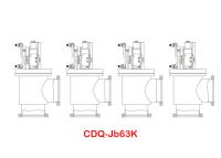 China Pneumatic  Vacuum Angle Valve Flange ISO-K/ CF Leak Rate ≤1.3×10-10 Pa.M3/S for sale