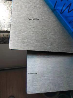 China A4 Size 0.6mm Slight Matte Finish Anti Scratch Laminated Steel Plate for Card Lamination for sale