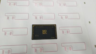 China A3 PVC RFID Inlay Sheet Fudan F08 Chip 0.45mm for Card Production for sale