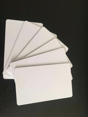 China PVC Inkjet Printable White Blank Card CR80 0.3mm 0.4mm 0.76mm Thickness for Card Production for sale