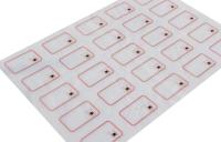 China 5x5 PVC RFID Inlay Prelam Sheets for RFID Card Production F1108 TK4168 Chip 0.5mm for sale