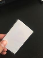 China CR80 PVC Inkjet Printable Blank Card 0.3mm 0.4mm 0.76mm Thickness for Easy Printing for sale