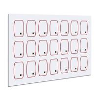 China Silk Surface Pvc Card Material F08 Tk4100 F1108 TK4168 1k for sale