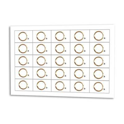 China PVC RFID Card Inlay Prelam Sheet Fudan F08 1k Chip ID TK4100 4168 0.45mm for sale