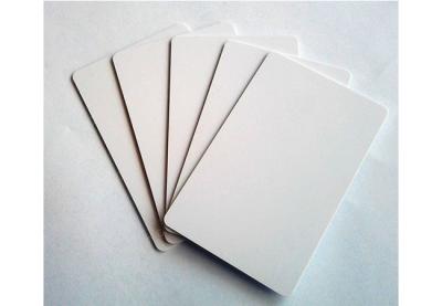China Mk 0.3 Mm Pvc Inkjet Card Cr80 Without Chip for sale
