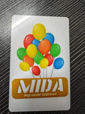 China Recycled PVC Card Print Sheet 0.3mm Digital Printable Plastic Material for ID Cards for sale