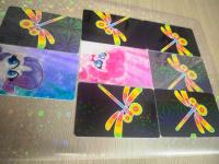 China PVC Laser Hologram Overlay Film 0.08mm 210mm for ID Card Lamination for sale