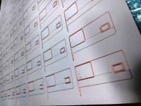 China Recycled PVC Dual Interface DI Inlay Prelam Sheet A3 A4 Custom Size for Smart Card Production for sale