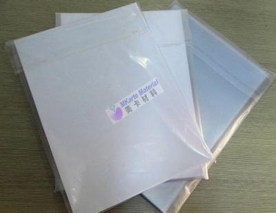China 0.15mm-0.40mm White PVC Inkjet Sheet Offset Printing Digital Printable Bank Card Material A4 A3 for sale