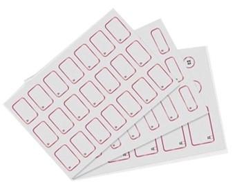 China RFID Inlay Prelam PVC Sheet 3x8 4x8 6x8 Layout 0.45mm Thickness for Contactless Card Production for sale