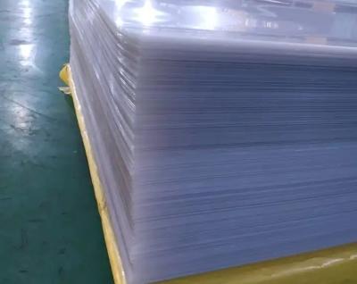 China PVC Coated Overlay MCO-W 0.04-0.1mm Thick A3 Custom Size High Vicat Point 76°C Tensile Strength 40MPa for sale