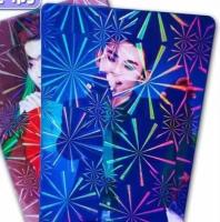 China PVC Coated Overlay Hologram Film 0.06mm for ID Card Lamination Protective Card Production for sale
