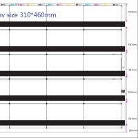 China 0.06mm Magnetic Stripe Coated Overlay 110-150C Laminating Temperature for Loyalty Cards for sale