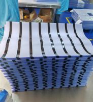 China High Performance Magnetic Stripe Card Production Coated Overlay for sale