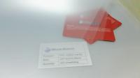 China PVC Coated Overlay 40-100 Micron Transparent Lamination Film for Digital Printing Cards for sale