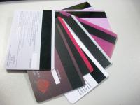 China Transparent PVC Magnetic Stripe Coated Overlay 0.04-0.1mm Heat Laminating for Bank Card Production for sale
