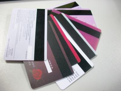China Transparent PVC Magnetic Stripe Coated Overlay 0.04-0.1mm Heat Laminating for Bank Card Production for sale