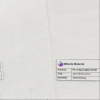 China White Polycarbonate Digital Print Plastic Sheet 0.2mm Matte Surface for PC Bank Card Production for sale