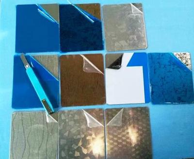 China MKarte MSP-G Stainless Steel 430BA Lamination Plate 0.4-1.0mm HRC19 for Plastic Card Lamination for sale