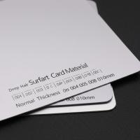 China Deep Hairline Smart Card Material 0.15mm Thermal Transmission 0.04cal for RFID Production for sale