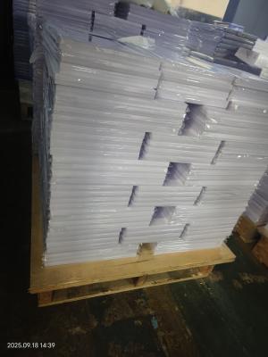 China 0.12-0.76mm Matte Both Sides PVC Core Sheet 77°C Vicat for Offset and Silk-screen Printing for sale